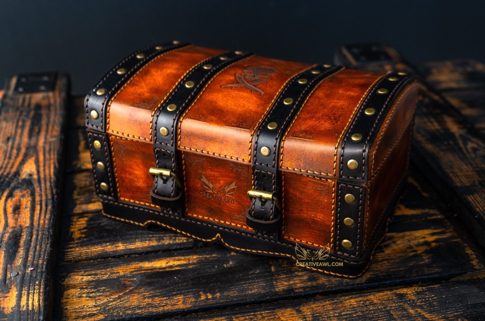 Treasure Chest [PDF pattern] – Creative Awl Studio