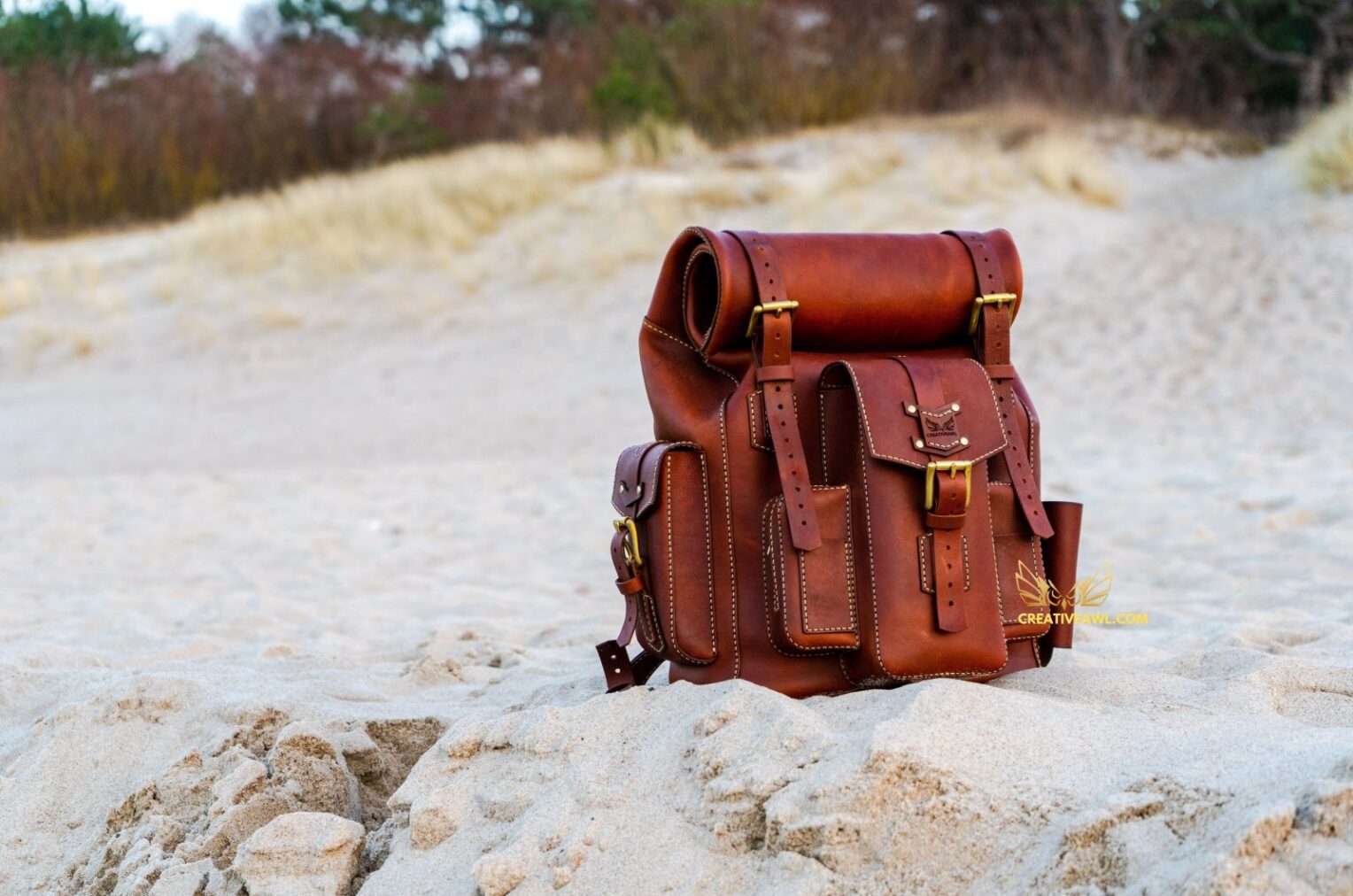 Roll-top Backpack [PDF pattern] – Creative Awl Studio