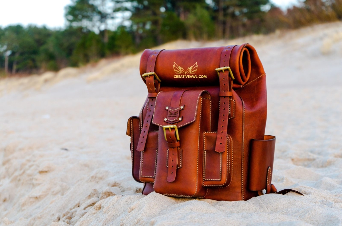 Roll-top Backpack [PDF pattern] - Creative Awl Studio