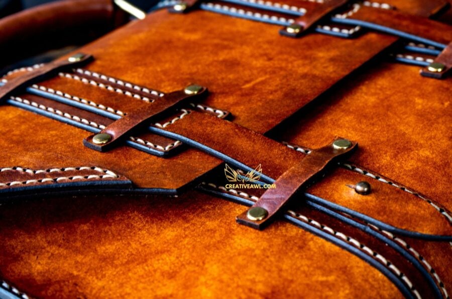 Oldschool Briefcase [PDF pattern] - Creative Awl Studio