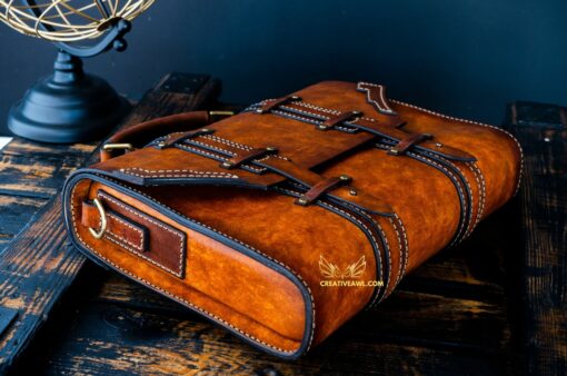Oldschool Briefcase [PDF pattern] – Creative Awl Studio