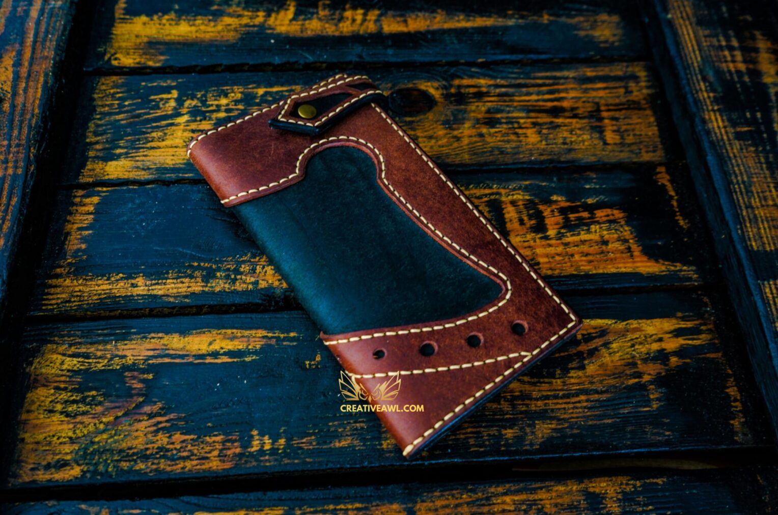 Biker Wallet [PDF pattern] – Creative Awl Studio