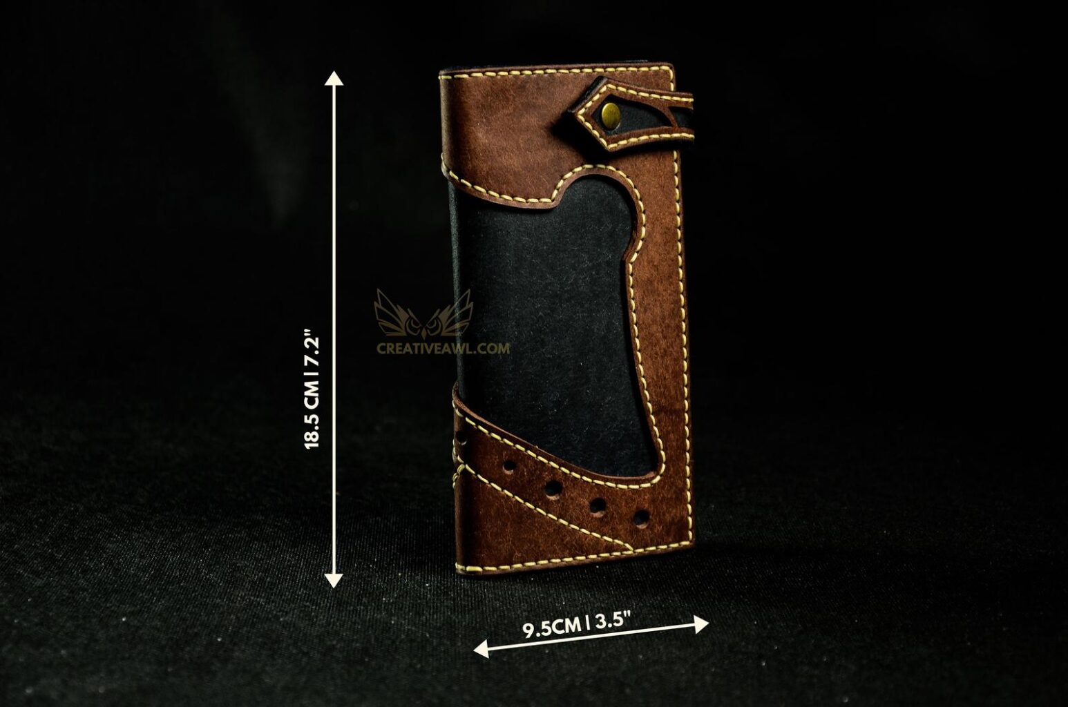 Biker Wallet [PDF pattern] - Creative Awl Studio