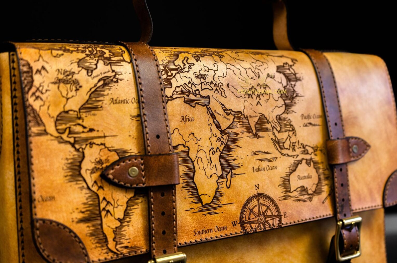 Briefcase Laptop Bag [PDF pattern] - Creative Awl Studio