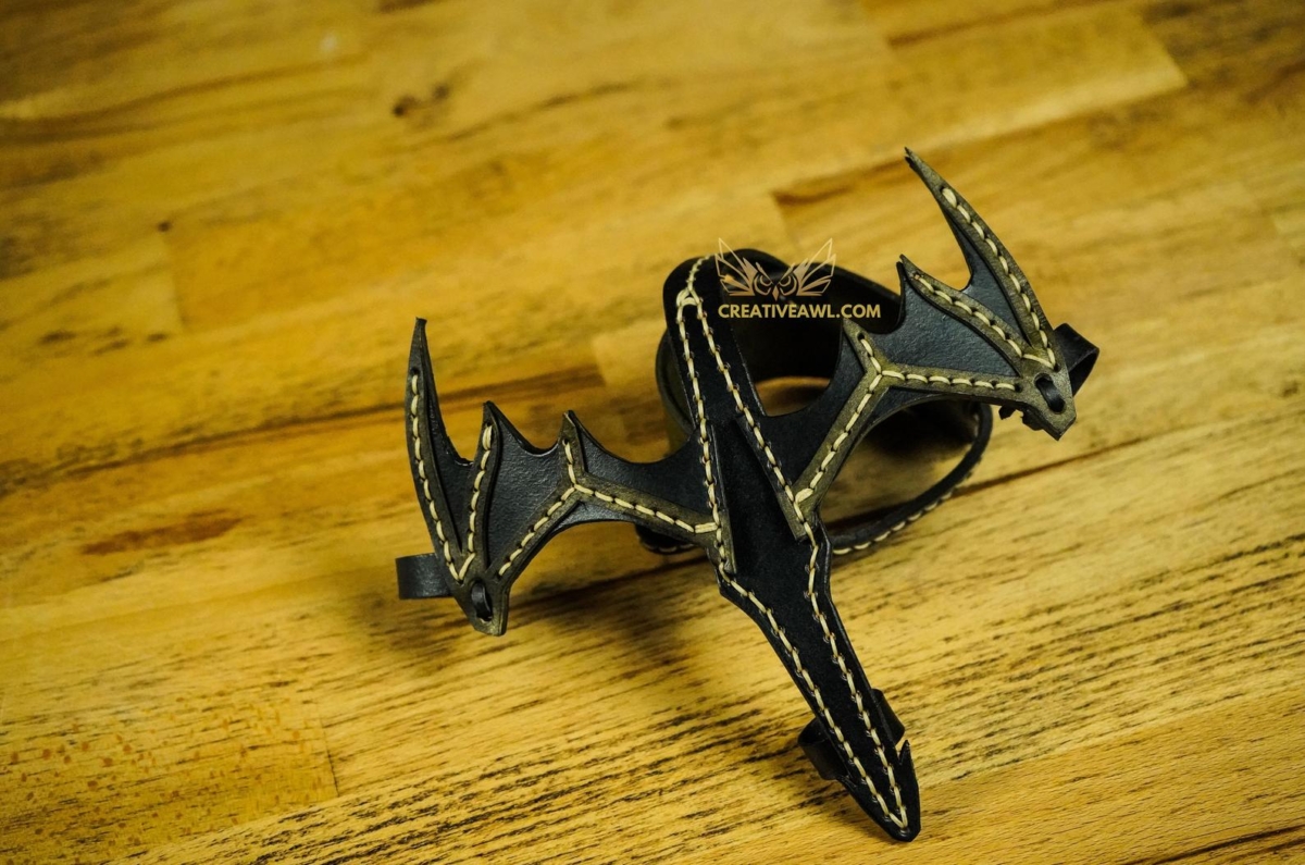 Dragon Bracelet [PDF pattern] – Creative Awl Studio