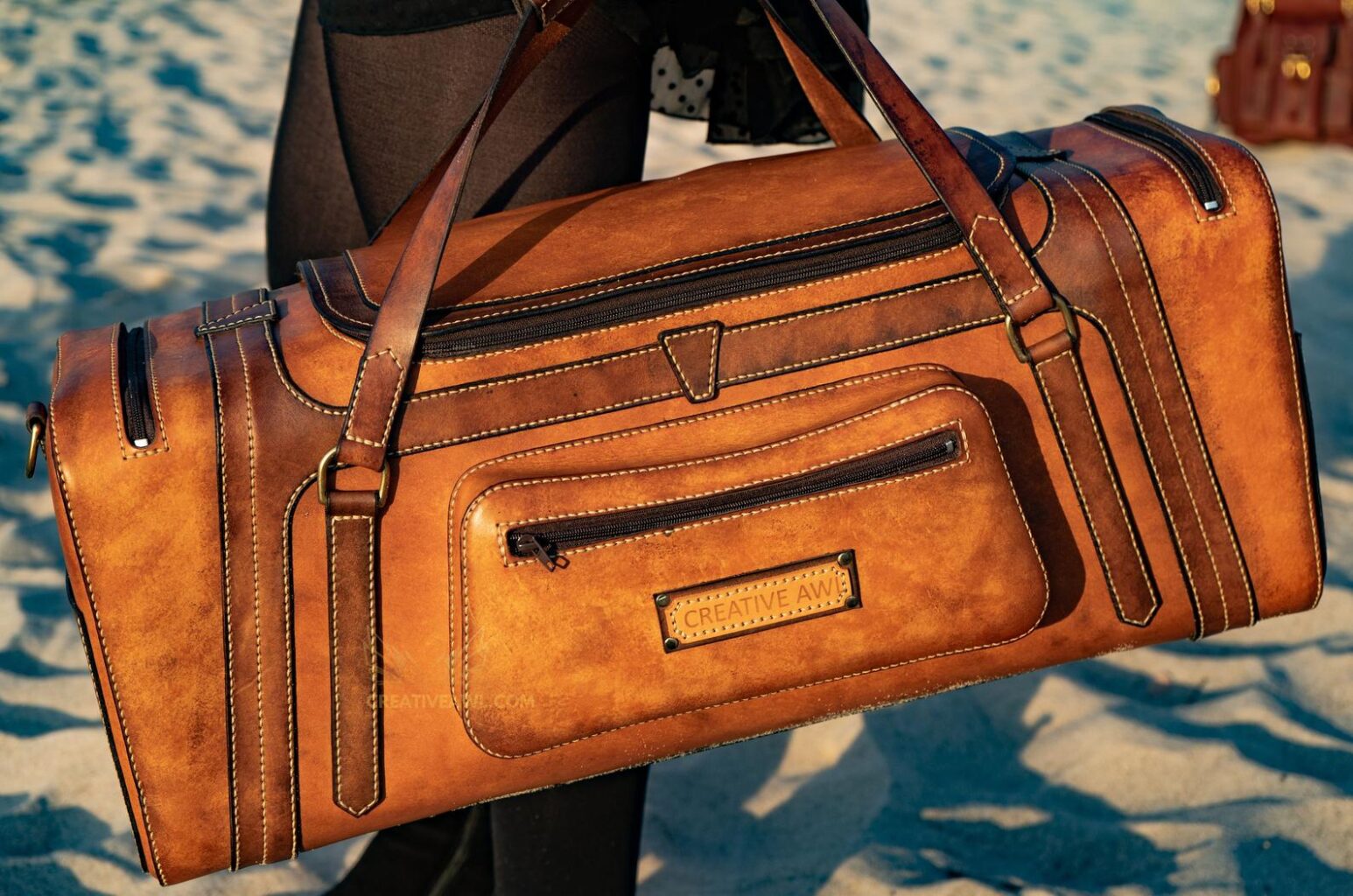 Duffle Bag [PDF pattern] - Creative Awl Studio