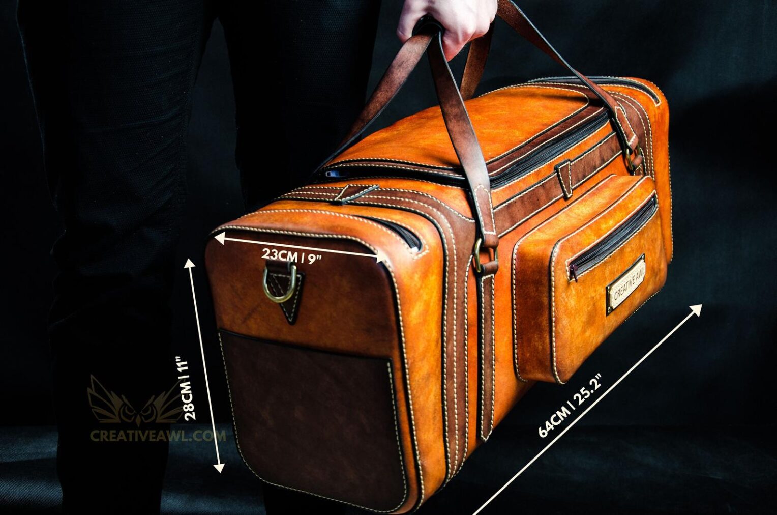 Duffle Bag [PDF pattern] - Creative Awl Studio