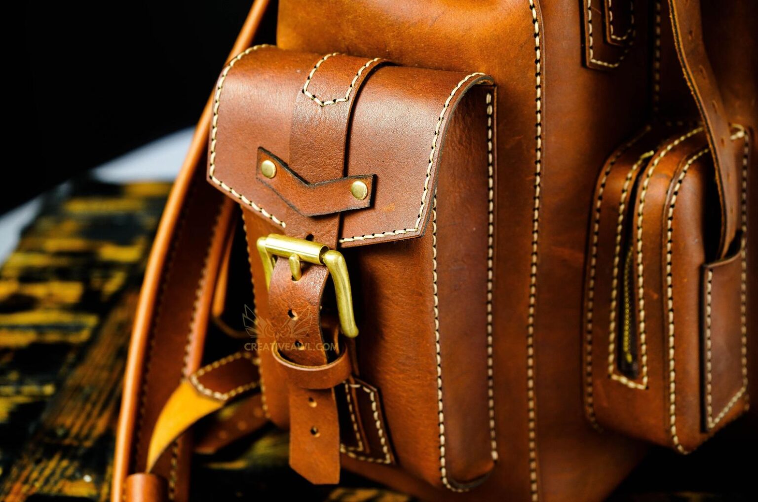 Roll-top Backpack [PDF pattern] – Creative Awl Studio