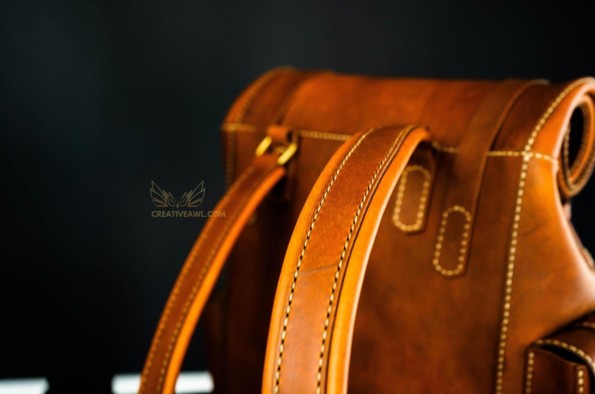 Roll-top Backpack [PDF pattern] - Creative Awl Studio