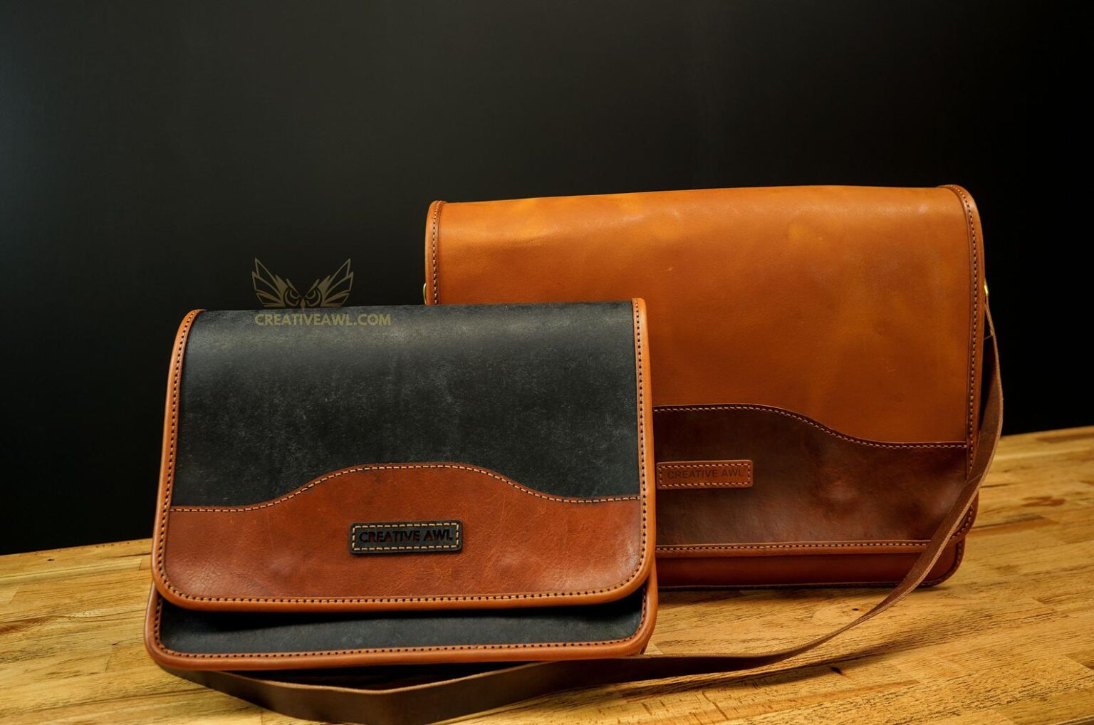 Cabret Messenger Bag [PDF pattern] - Creative Awl Studio