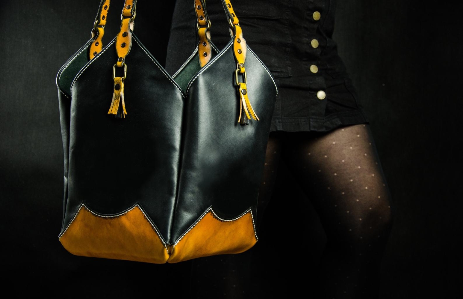 Square Tote Bag [PDF pattern] - Creative Awl Studio