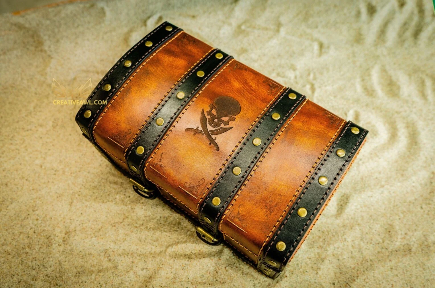 Treasure Chest [PDF pattern] – Creative Awl Studio