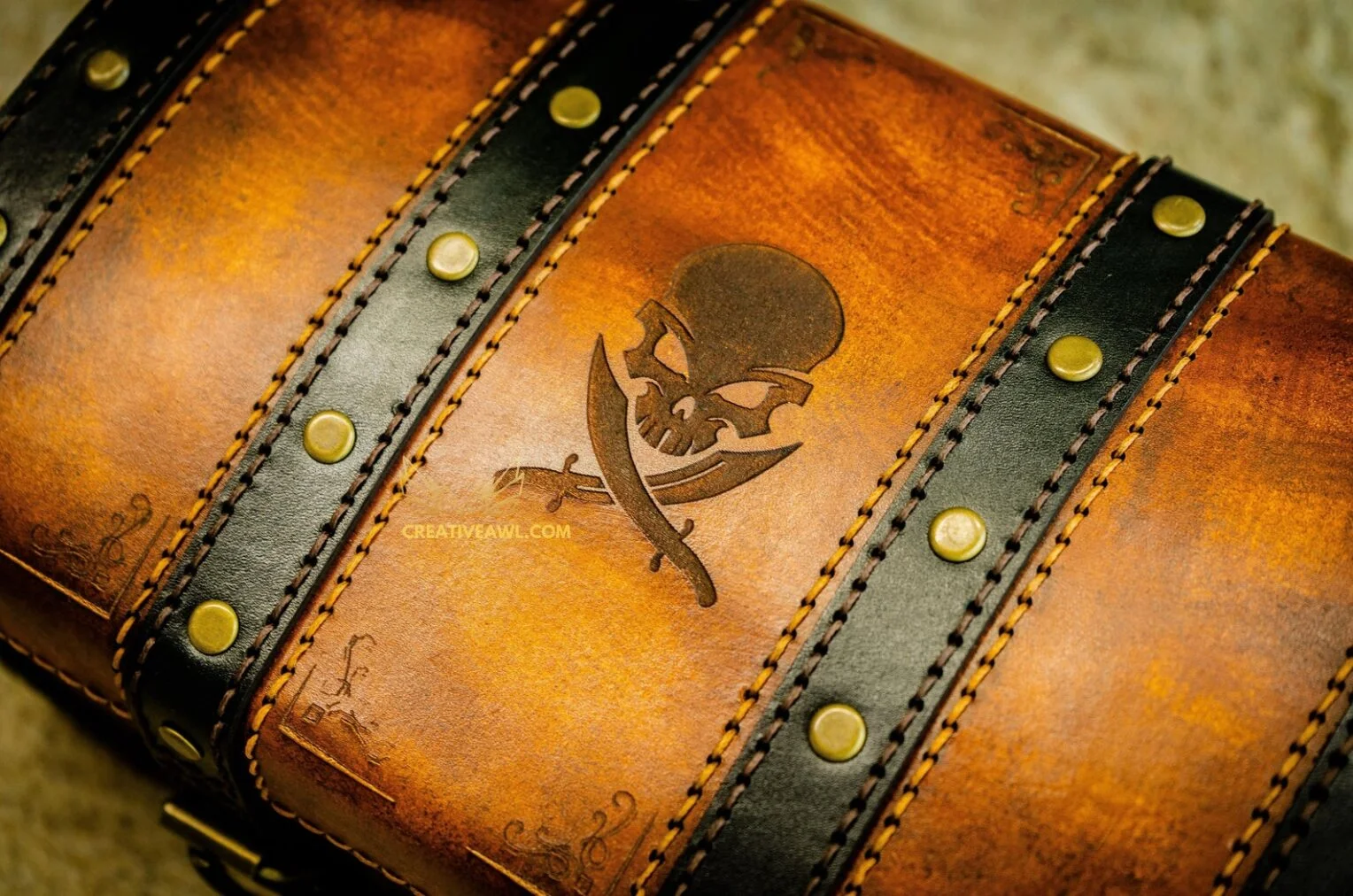 Treasure Chest [PDF pattern] – Creative Awl Studio