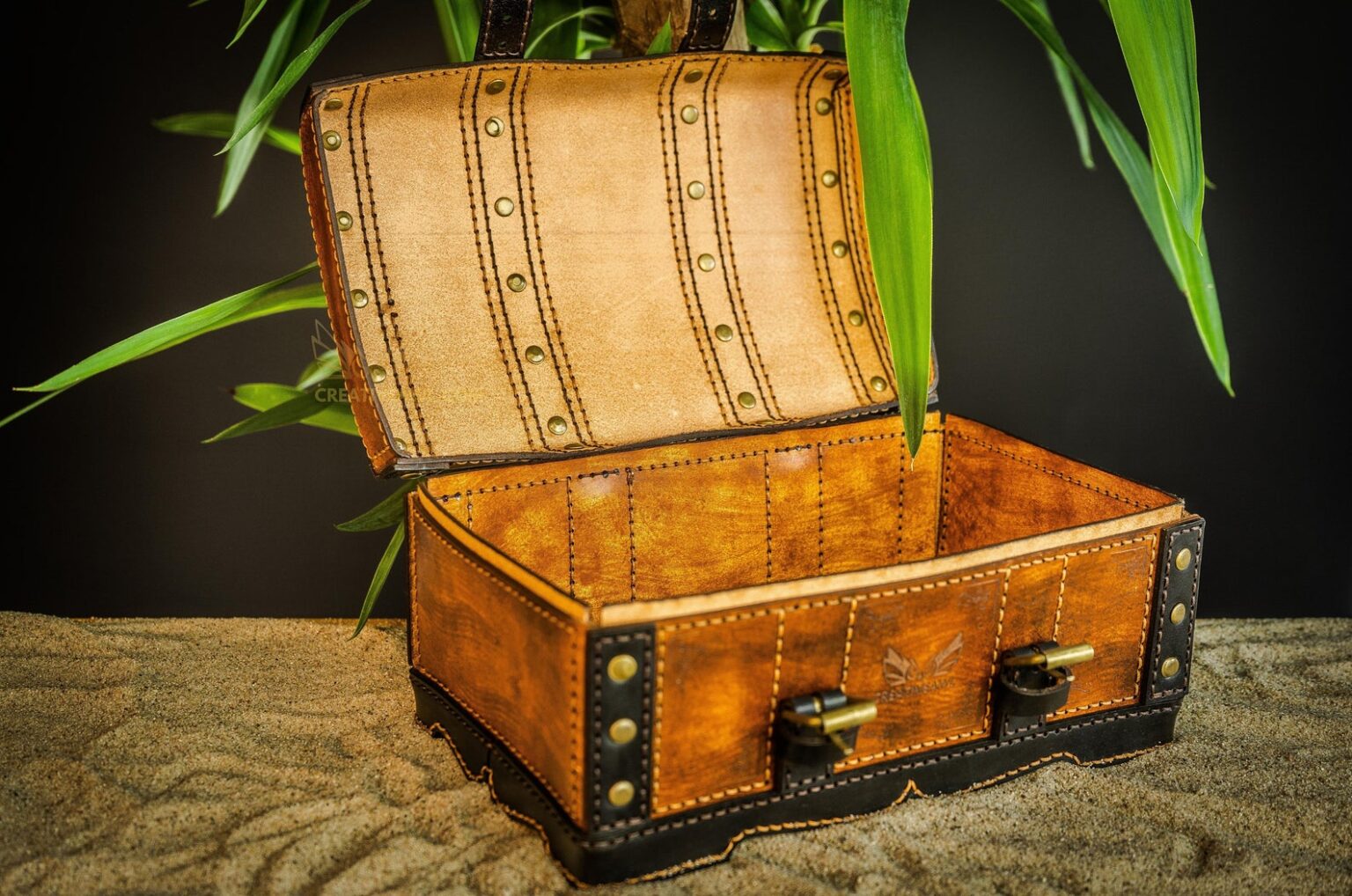 Treasure Chest [PDF pattern] – Creative Awl Studio