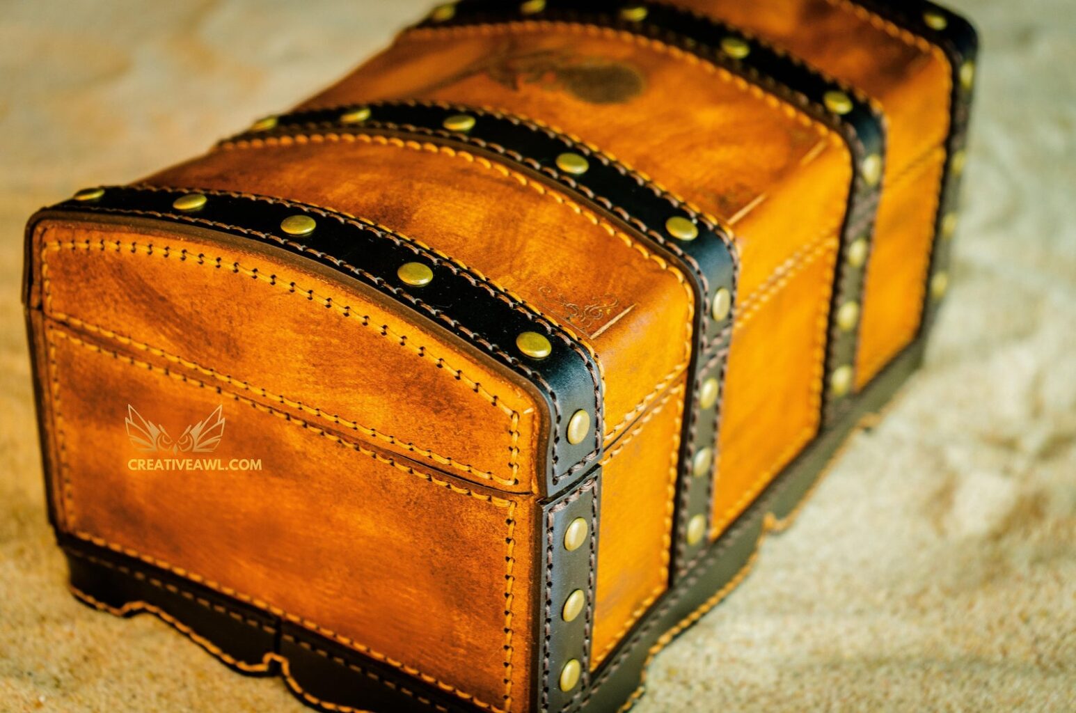 Treasure Chest [PDF pattern] – Creative Awl Studio