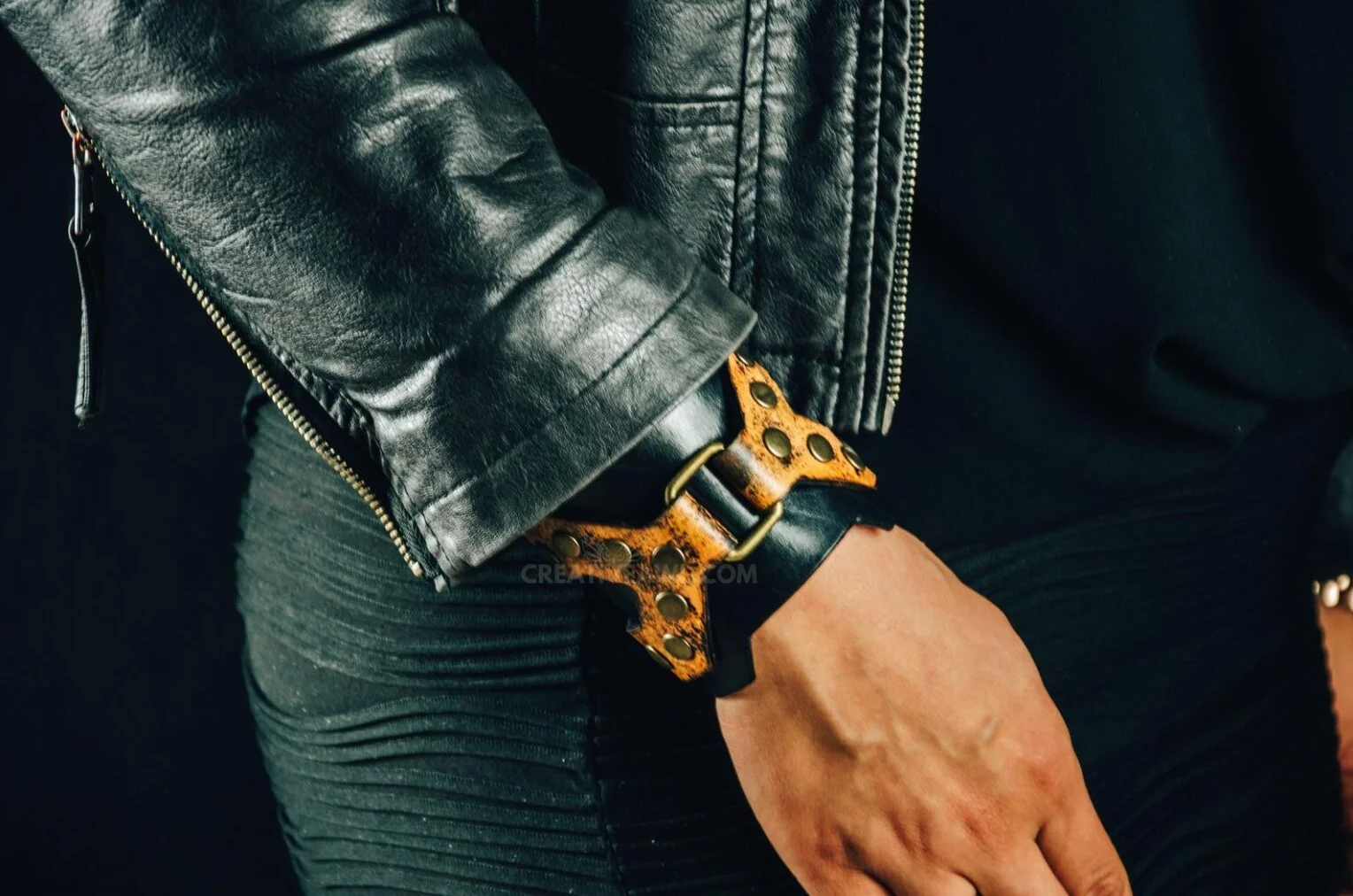 Wrist Cuffs [PDF pattern] - Creative Awl Studio