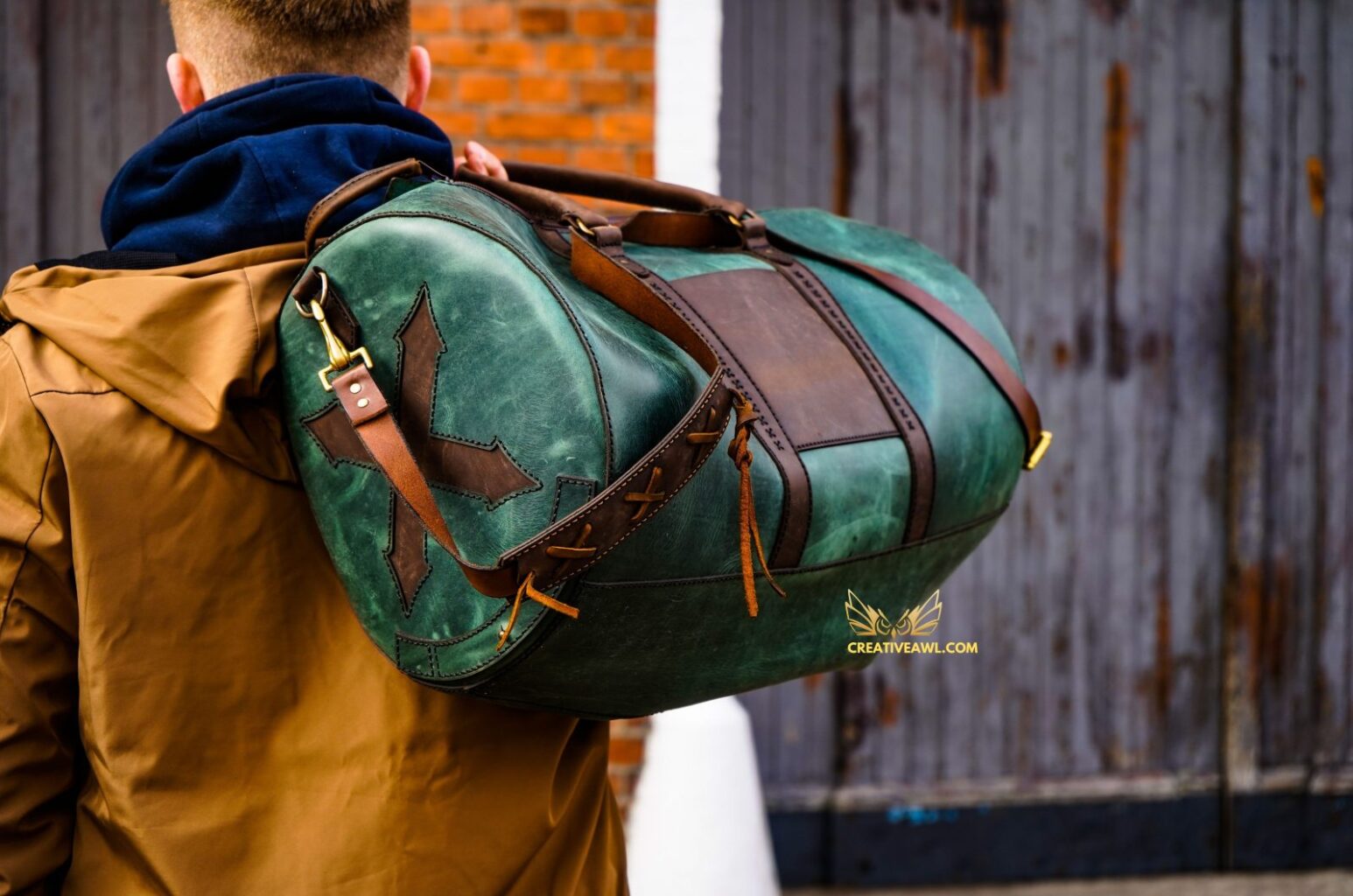 Duffle_X Bags [PDF pattern] - Creative Awl Studio