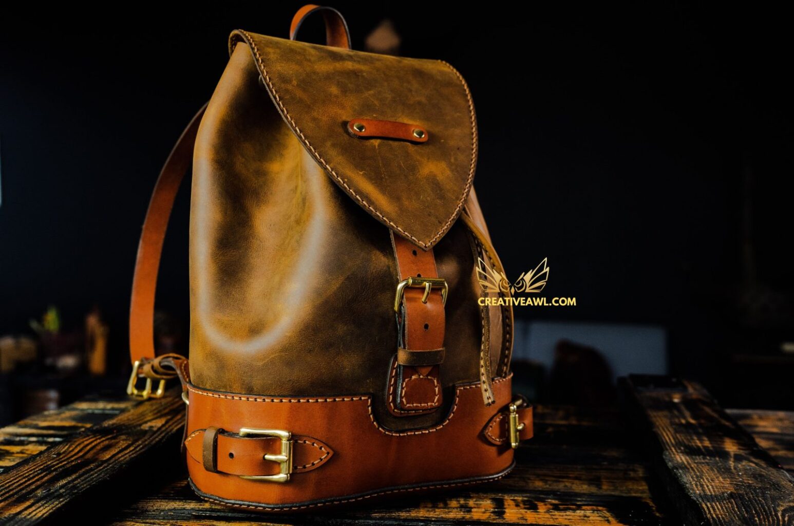 Emily Backpack [PDF pattern] – Creative Awl Studio