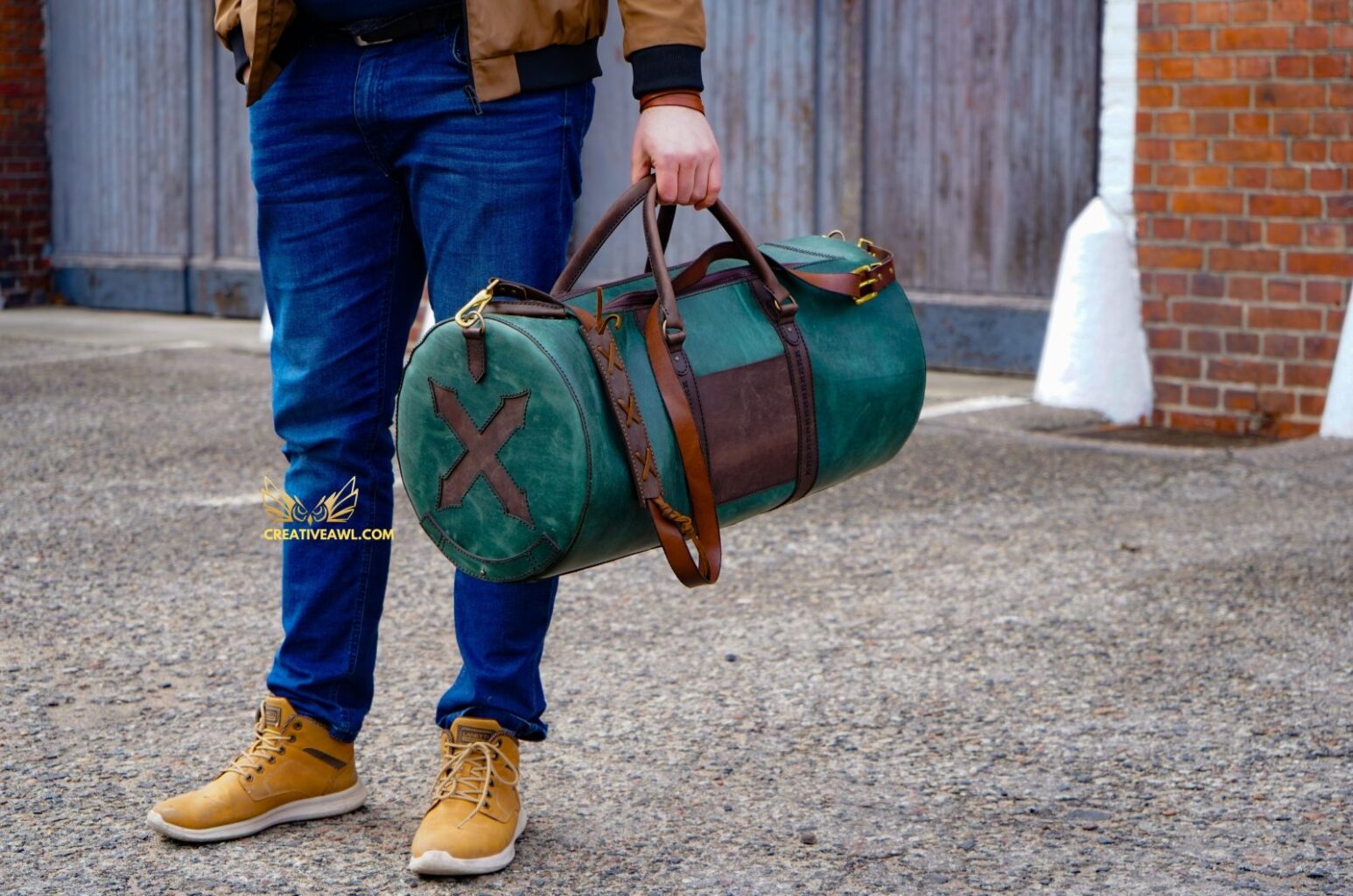 Duffle_X Bags [PDF pattern] - Creative Awl Studio