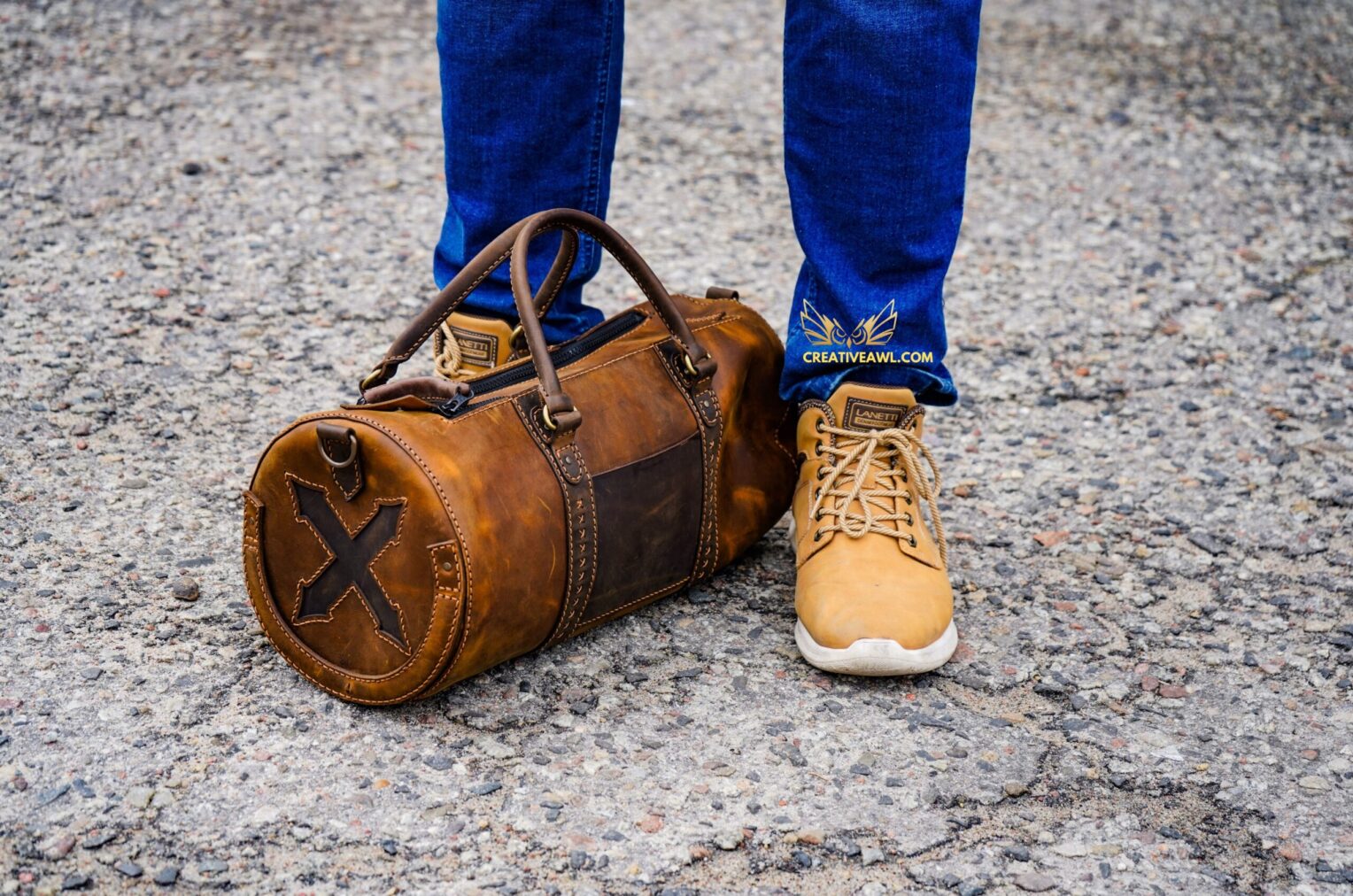 Duffle_X Bags [PDF pattern] - Creative Awl Studio