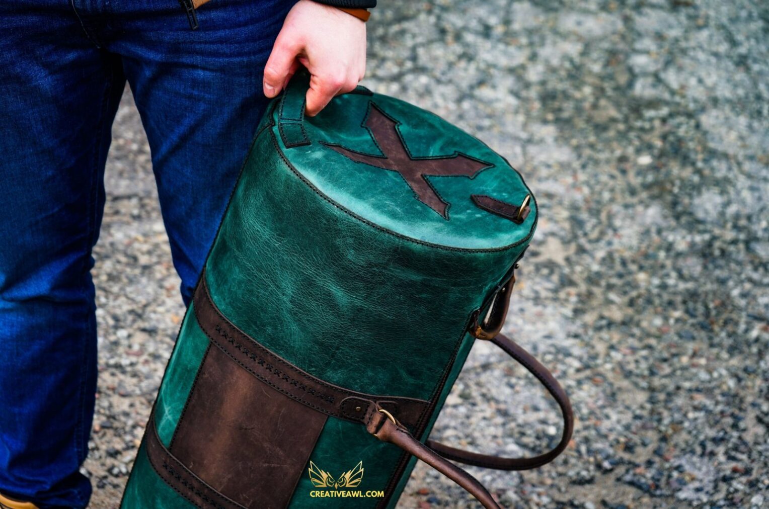 Duffle_X Bags [PDF pattern] - Creative Awl Studio