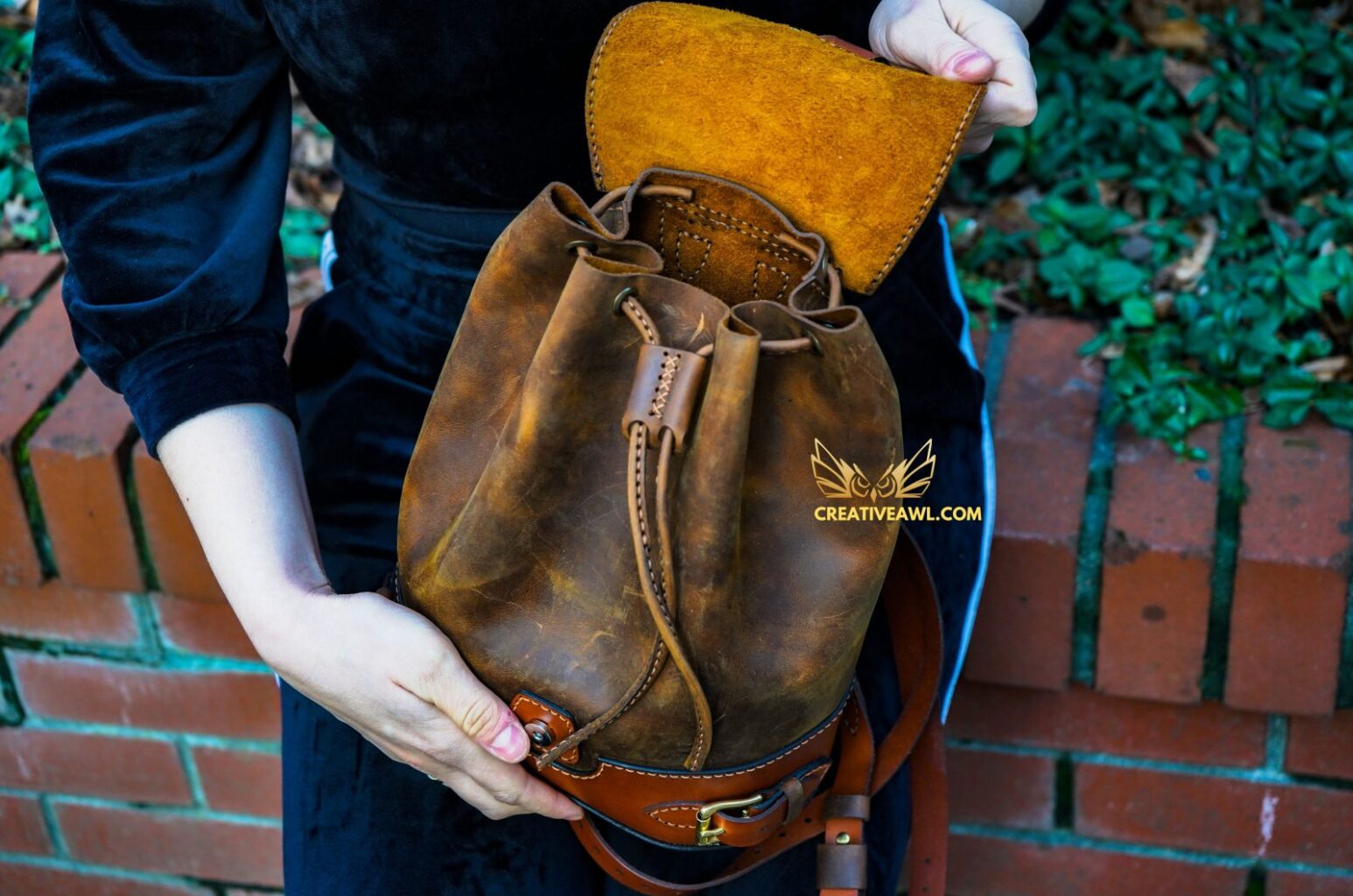 Emily Backpack [PDF pattern] – Creative Awl Studio