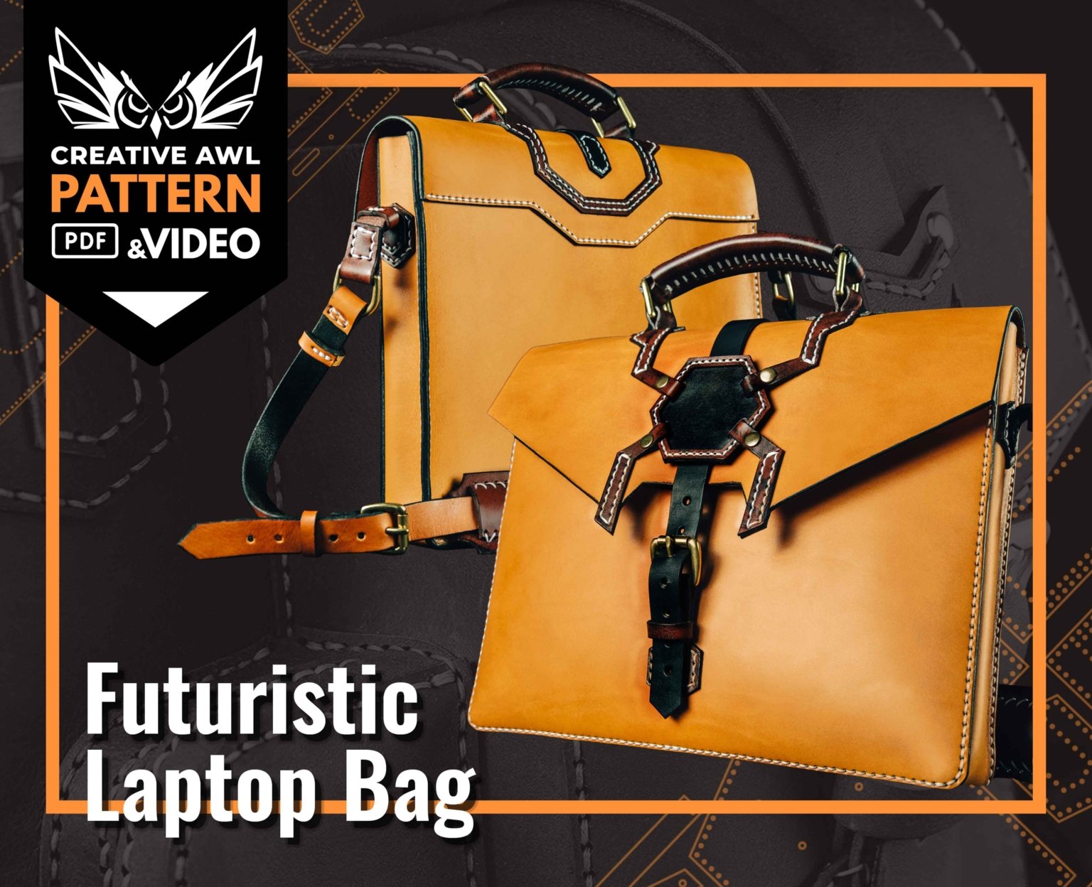 Laptop i-Bag [PDF pattern] – Creative Awl Studio