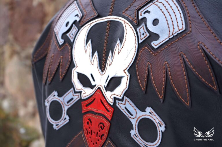 Men’s Leather Jacket [PDF pattern] – Creative Awl Studio