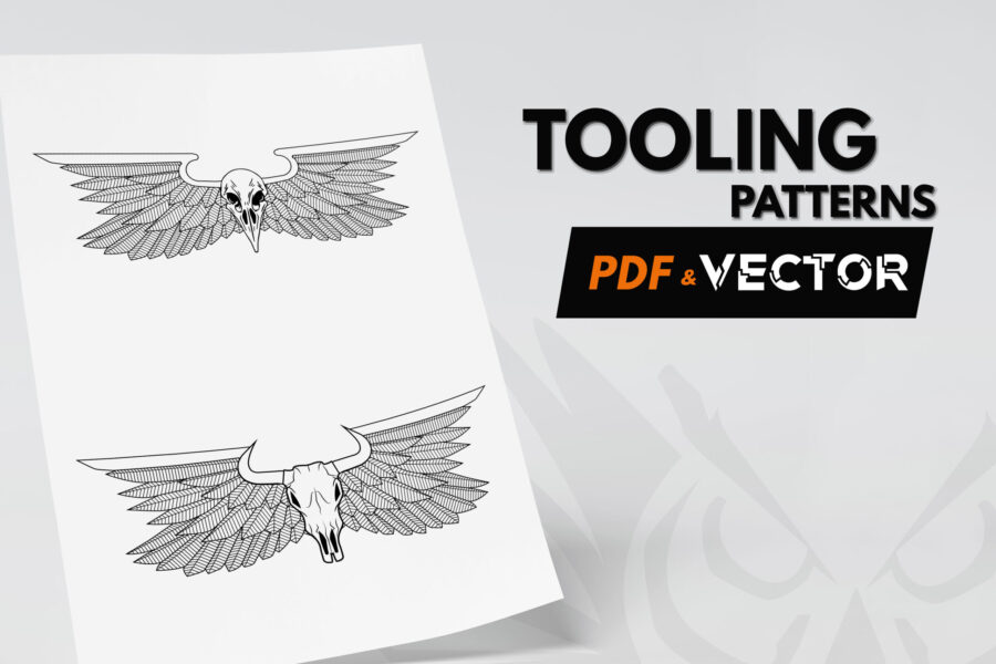 Tooling Pattern [PDF + Vector] - Creative Awl Studio
