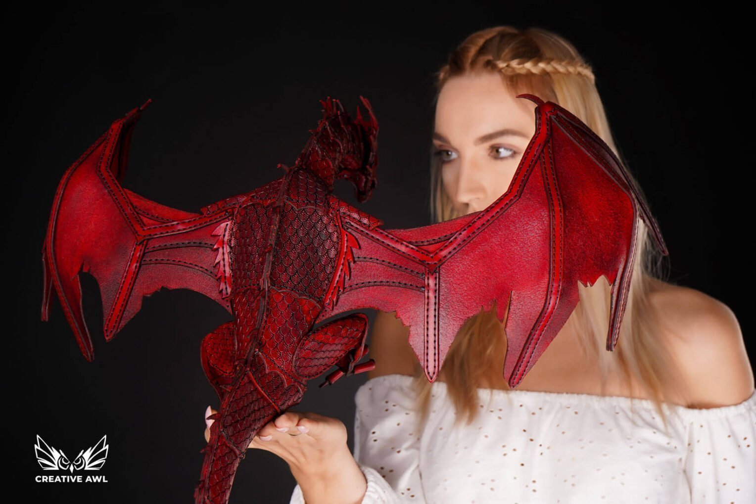Leather Dragon [PDF pattern] – Creative Awl Studio