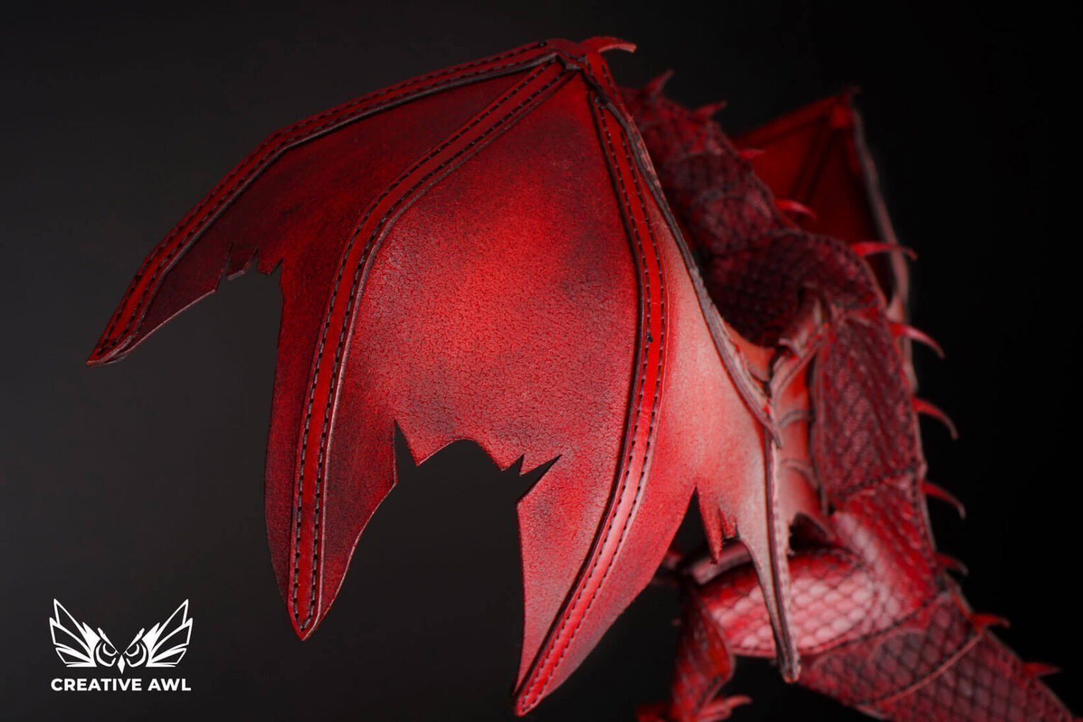 Leather Dragon [PDF pattern] – Creative Awl Studio