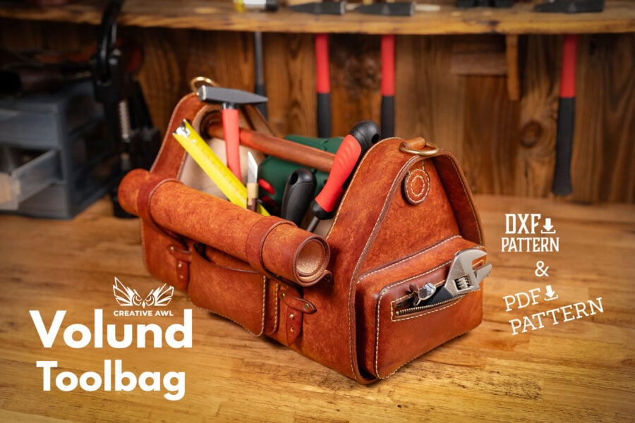 Toolbag [PDF & DXF pattern] - Creative Awl Studio