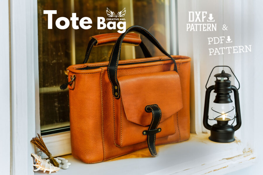 Tote Bag [PDF pattern] - Creative Awl Studio