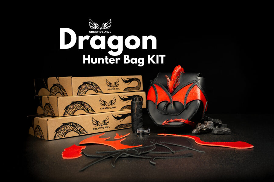 DIY Dragon Hunter Bag Kit - Creative Awl Studio